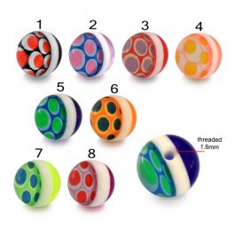 Vivid Vibes: Dive into Color with Multi-Colored UV Balls